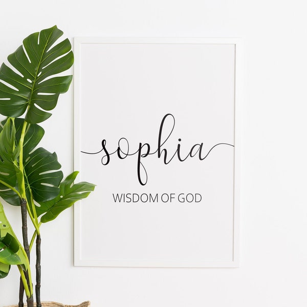 Name Origin Print - Etsy