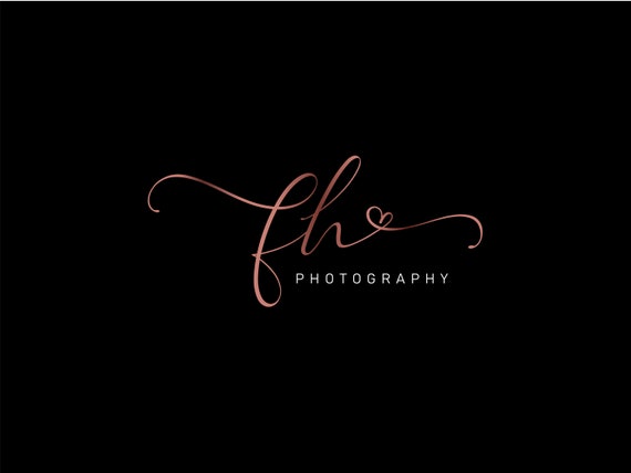Premade Logo Initial Logo Photography Logo Signature Logo - Etsy
