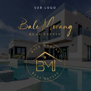 Initial Signature Logo, Real Estate Logo Design, Premade Signature Logo ...