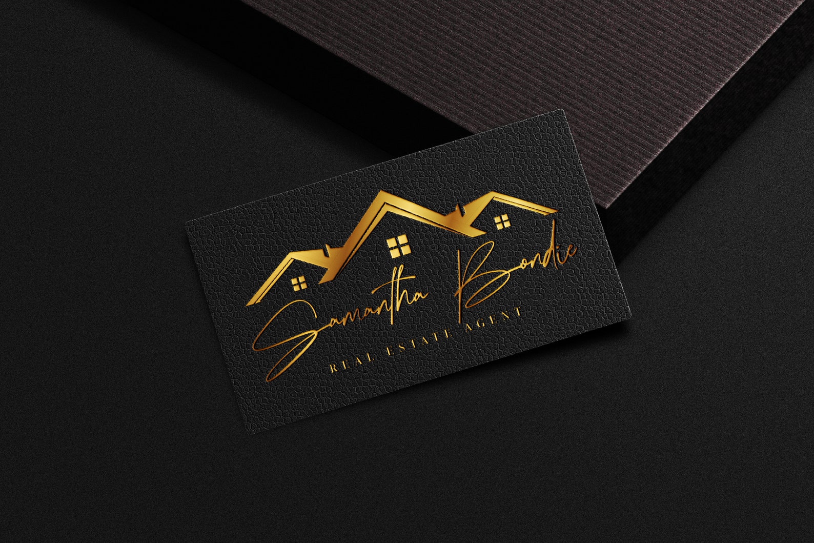 Luxury Gold Real Estate Logo Design: Realtor Branding - Etsy