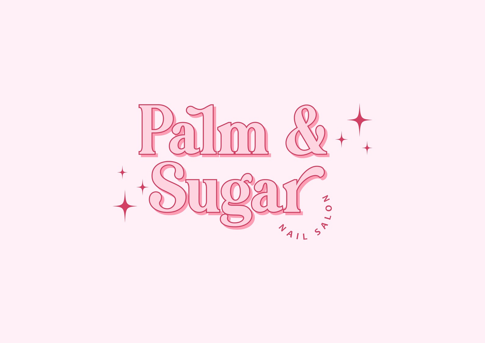 Pink Feminine Logo Beauty Logo Small Business Branding Kit | Etsy