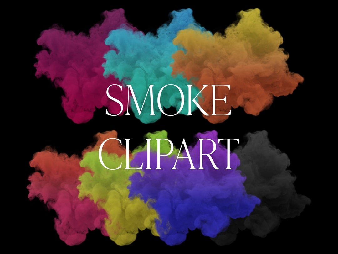 Smoke Clipart, Logo Background, Colorful Smoke PNG, Pink Smoke, Digital ...