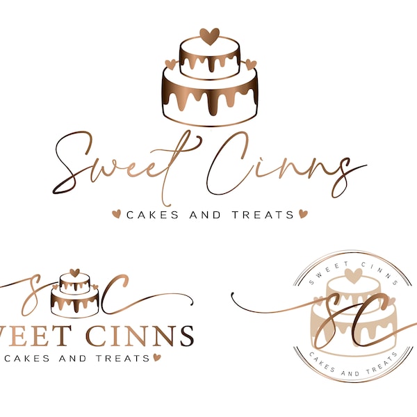 Cake Logo Design - Etsy