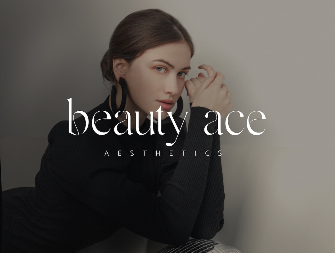 Aesthetic Logo Design, Beauty Logo, Modern Aesthetic Logo, Text Logo ...