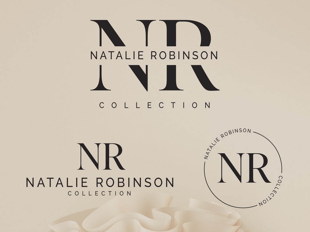 Initial Logo Design, Small Business Logo, Premade Logo Design, Text ...