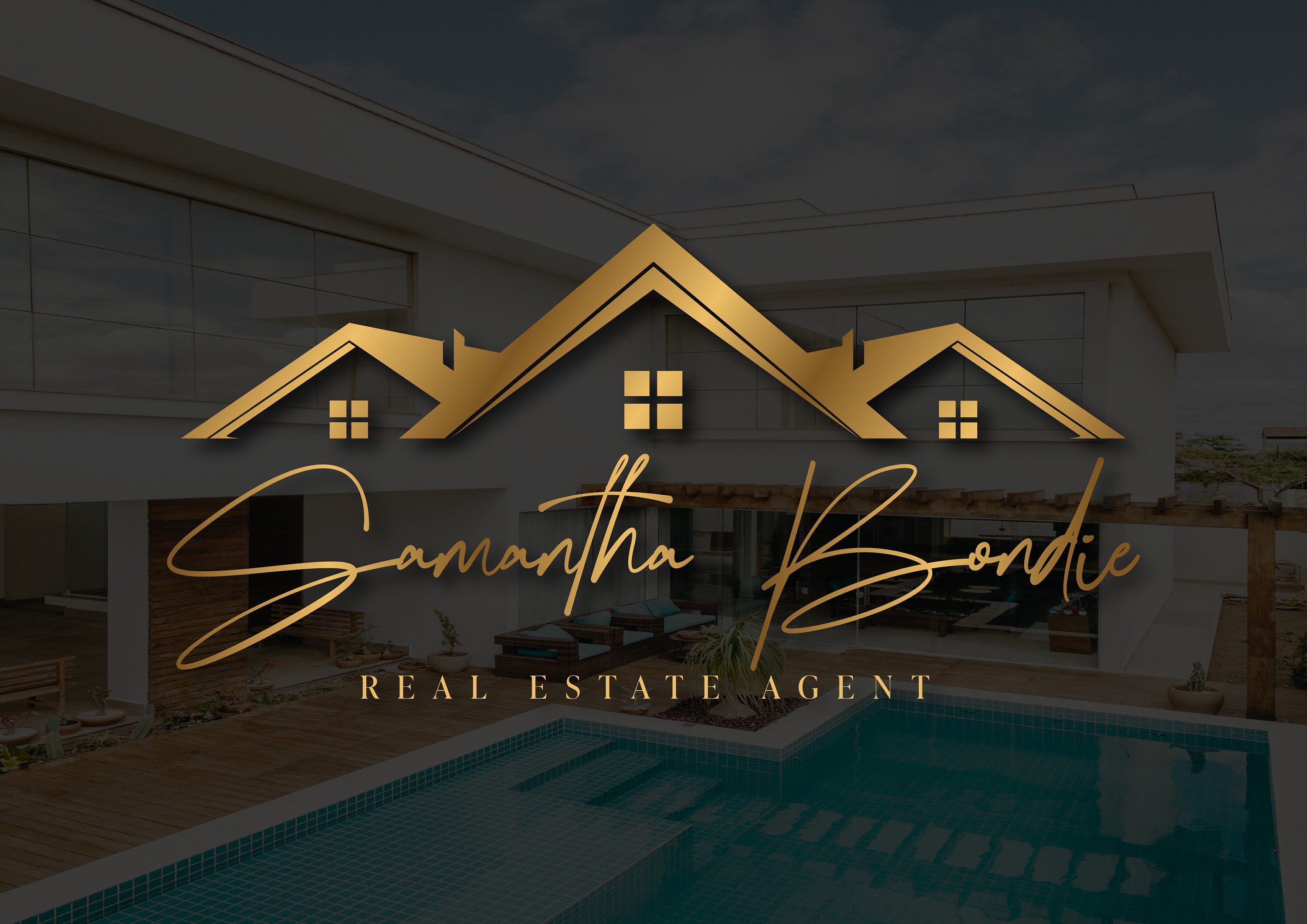 Realtor Logo Gold
