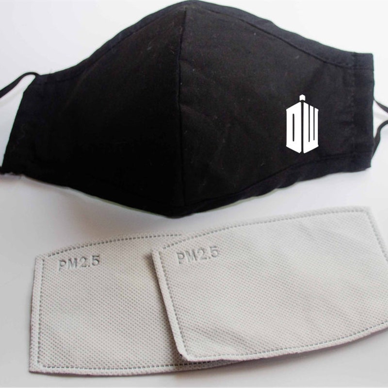 Doctor Who Face Mask - Etsy