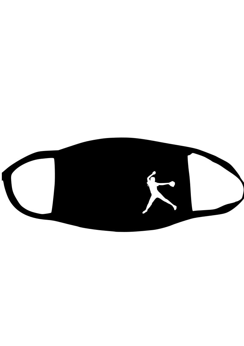 Softball- Pitcher-batter-ball-face Mask-name-number-custom- Reusable ...