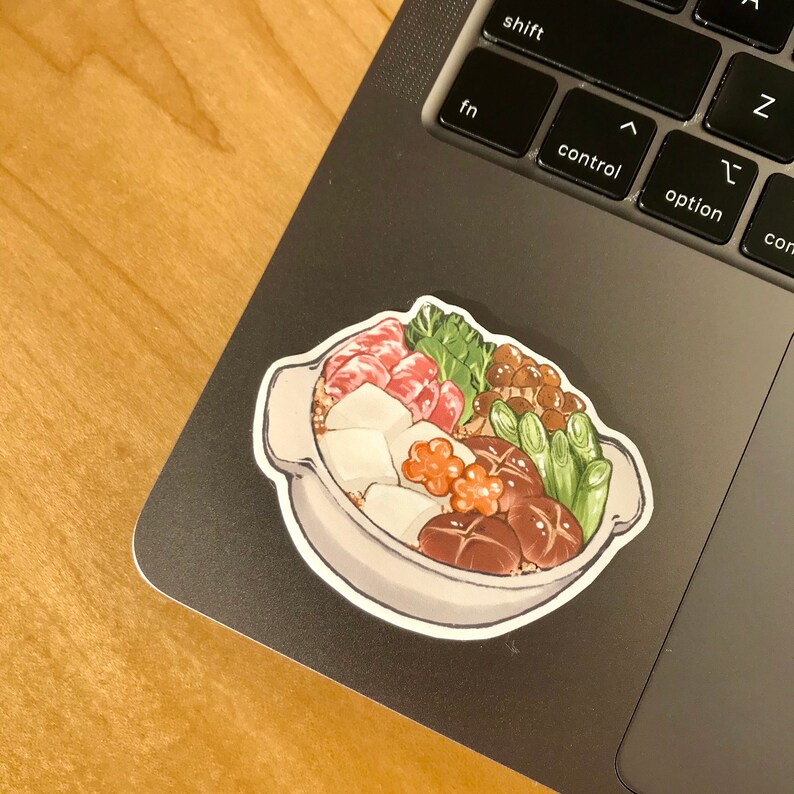 Hot Pot Stickers Shabu Shabu Stickers Japanese Food - Etsy