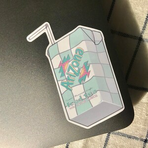 Lemon Tea Juice Box Stickers | Arizona Iced Tea Sticker | Ssips Lemon ...