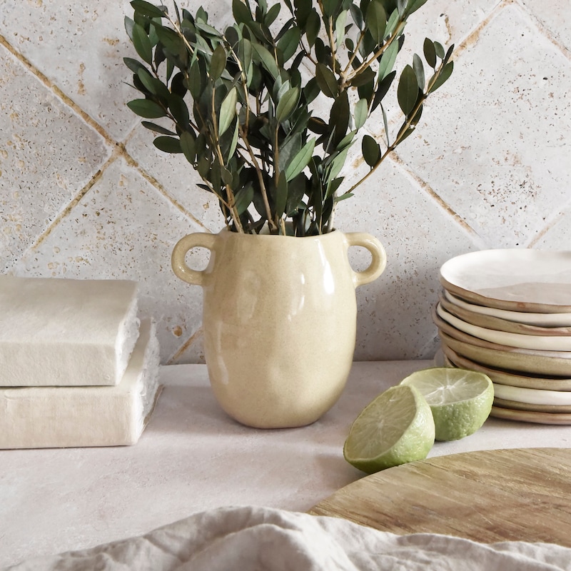 Boho Ceramic Vase - Etsy