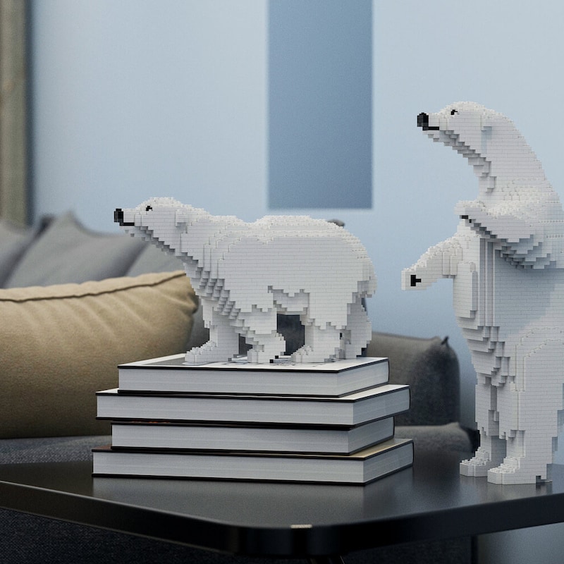 Bear Building Block Sets - Etsy