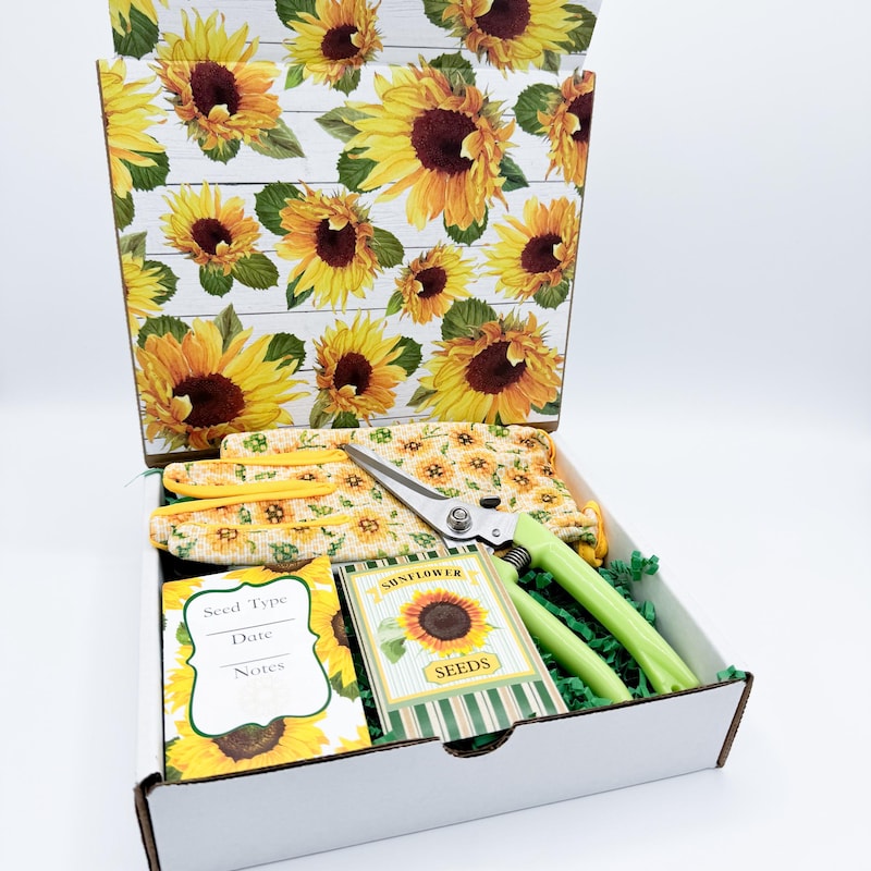 Sunflower Garden Box Decor - Etsy