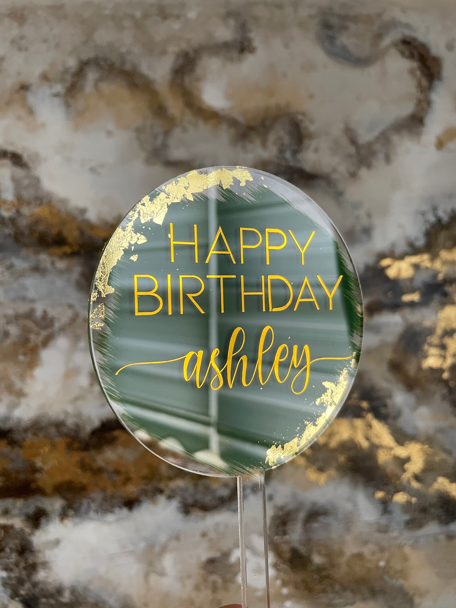 Custom Acrylic Cake Topper Personalized Acrylic Cake Topper - Etsy
