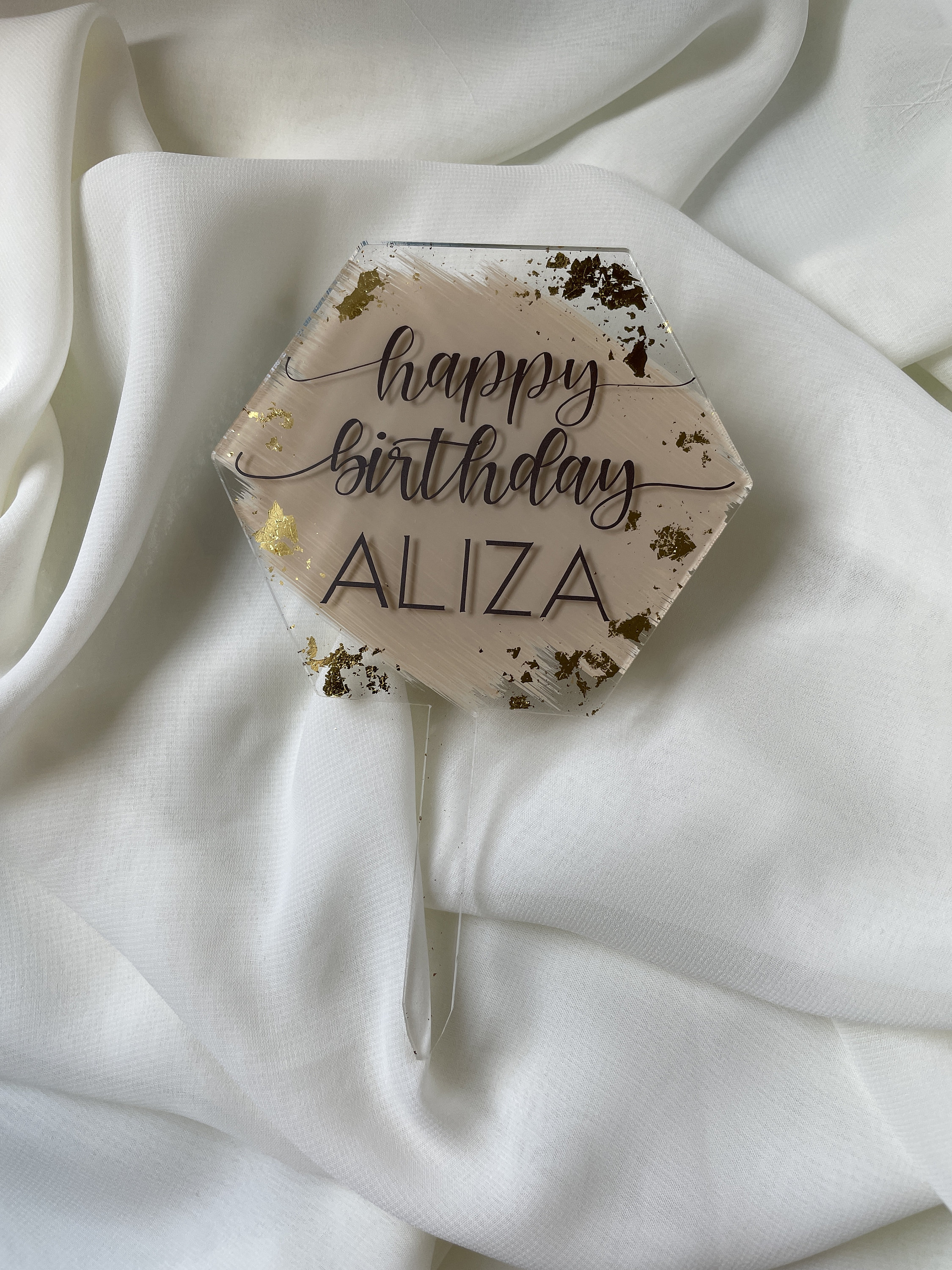 Custom Acrylic Cake Topper Personalized Acrylic Cake Topper - Etsy