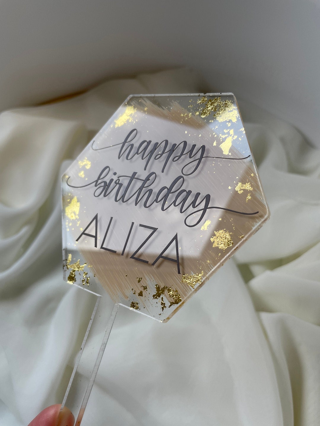 Custom Acrylic Cake Topper Personalized Acrylic Cake Topper - Etsy