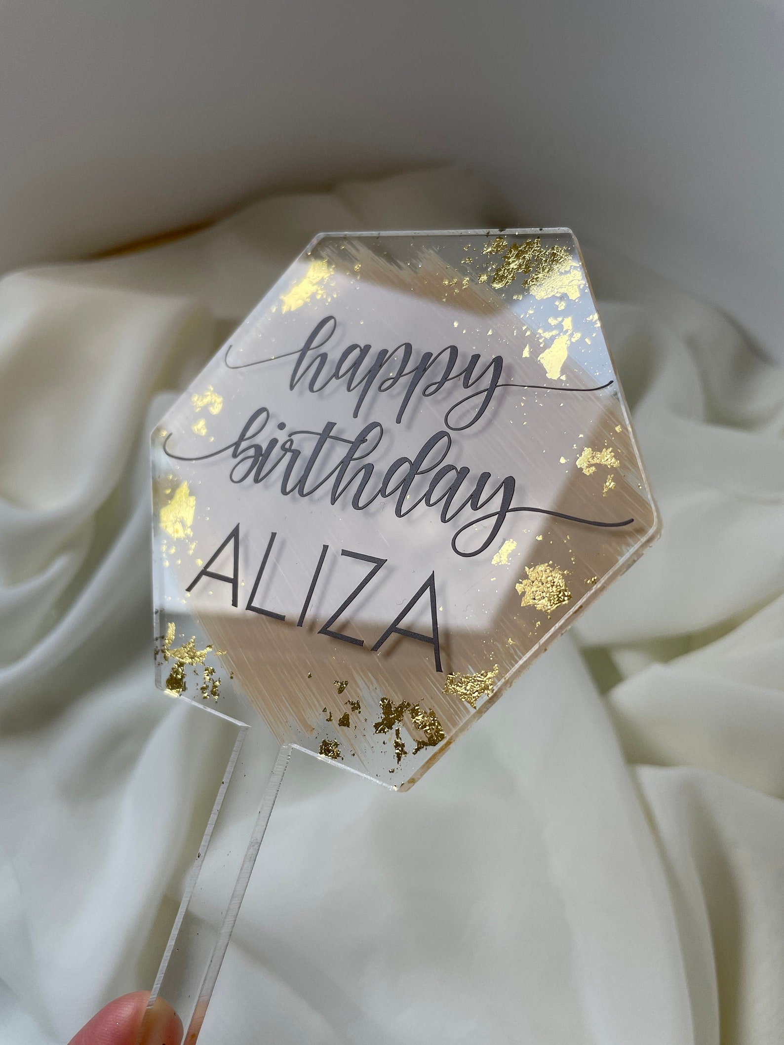 Custom Acrylic Cake Topper Personalized Acrylic Cake Topper - Etsy