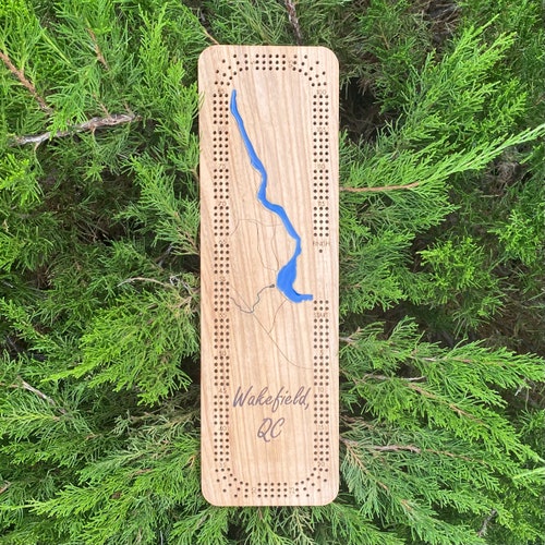 Extra Large Cribbage Board With Large Metal Pegs - Etsy