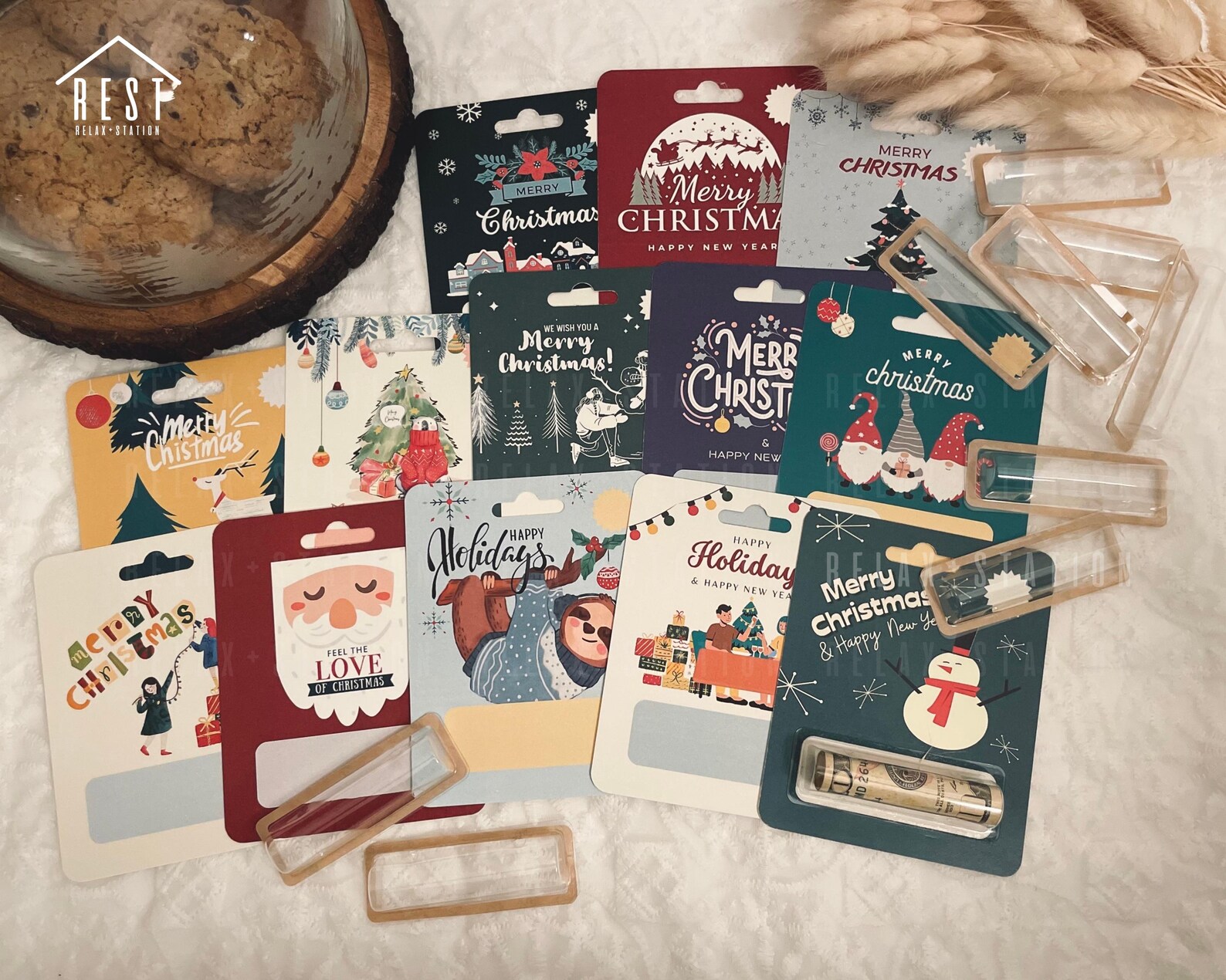 Funny Christmas Money Card Holder: Novelty Cash Gift - Etsy