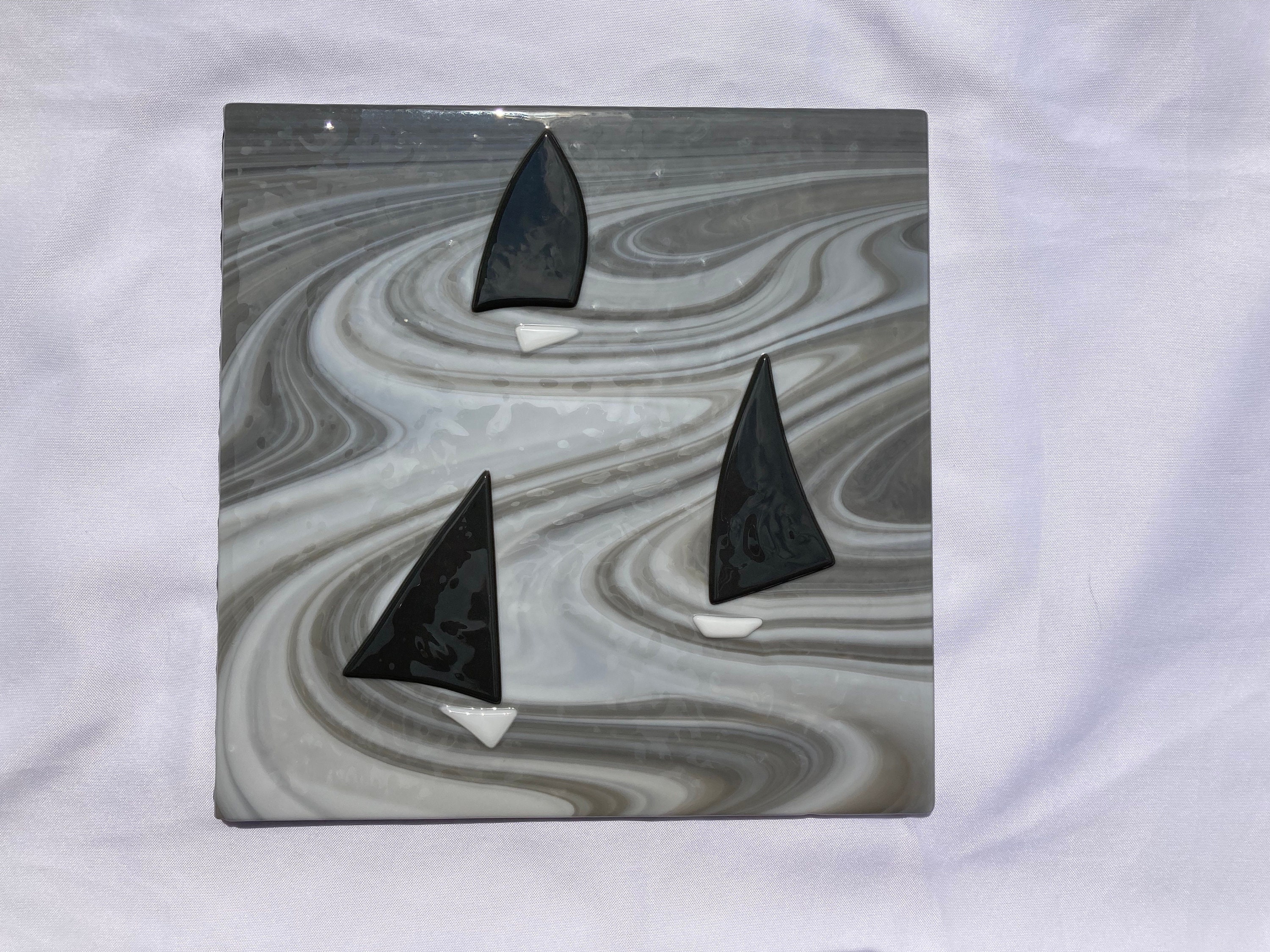 Fused Glass Nautical Wall Panels - Etsy UK