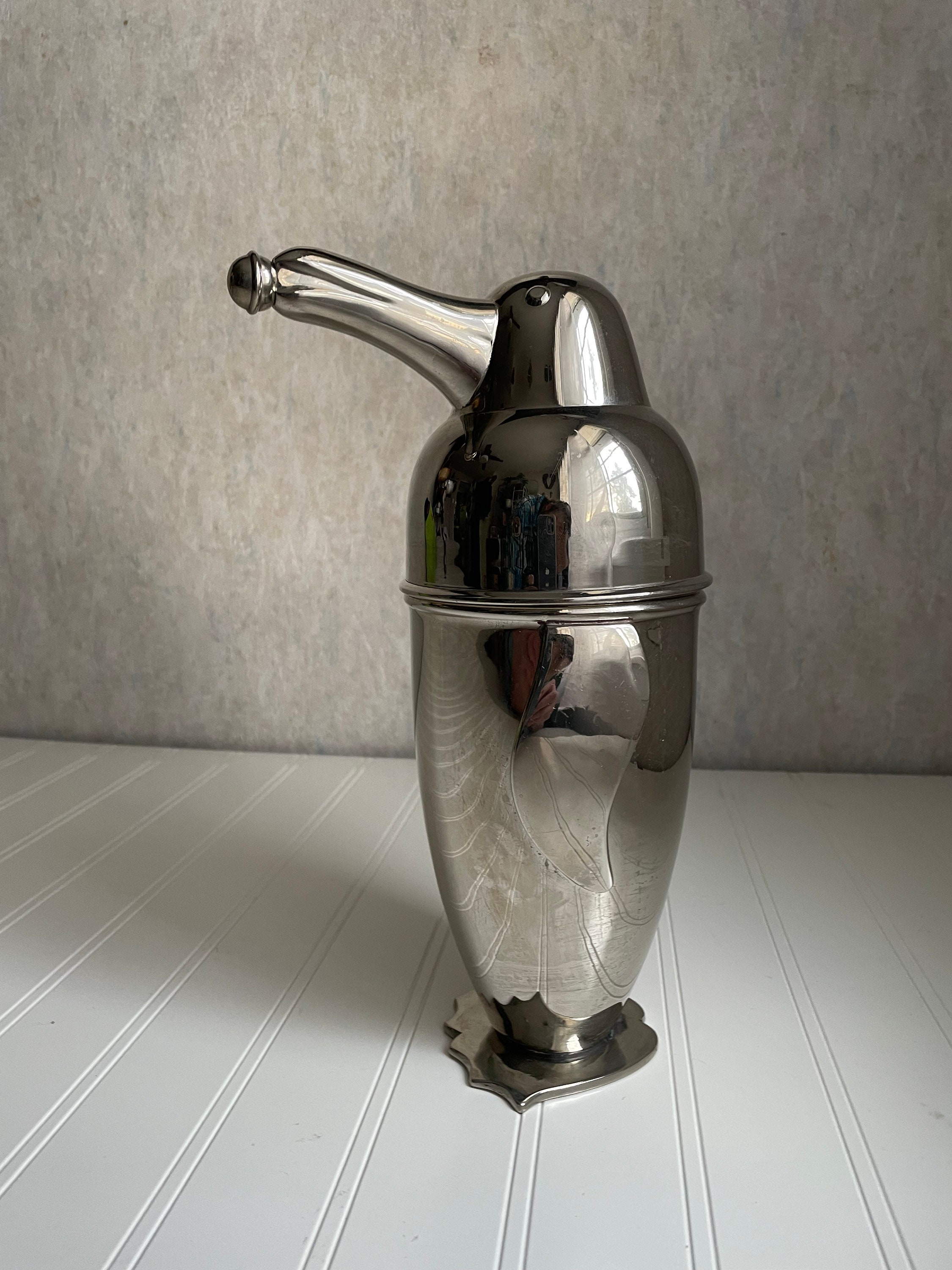 Vintage Penguin Cocktail Shaker and Pourer/bar Ware/bar Decor/ - Etsy
