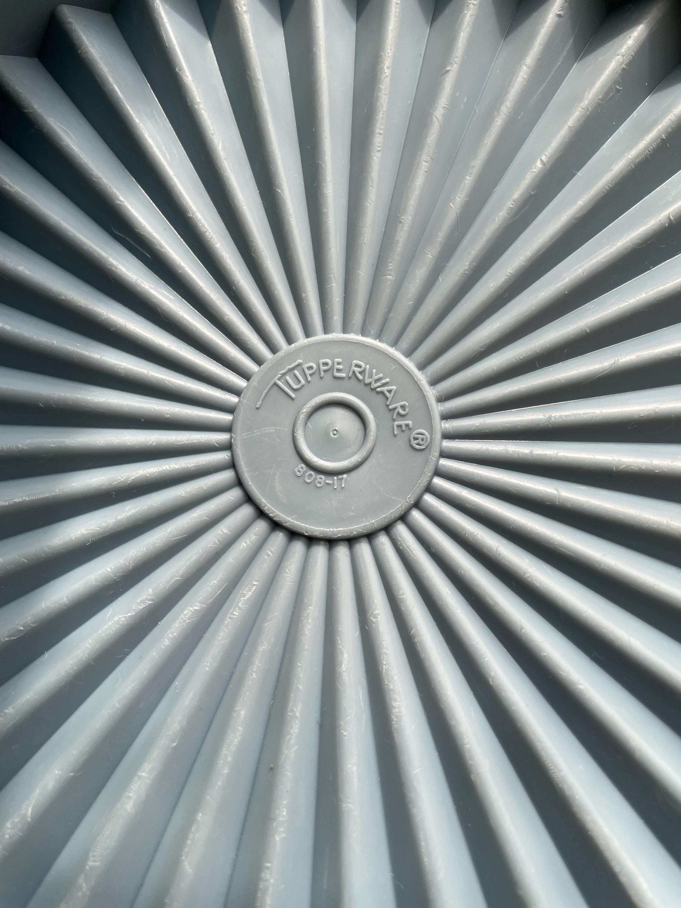 Vintage Powder Blue Tupperware /3piece/2large/1medium/storage/canisters ...