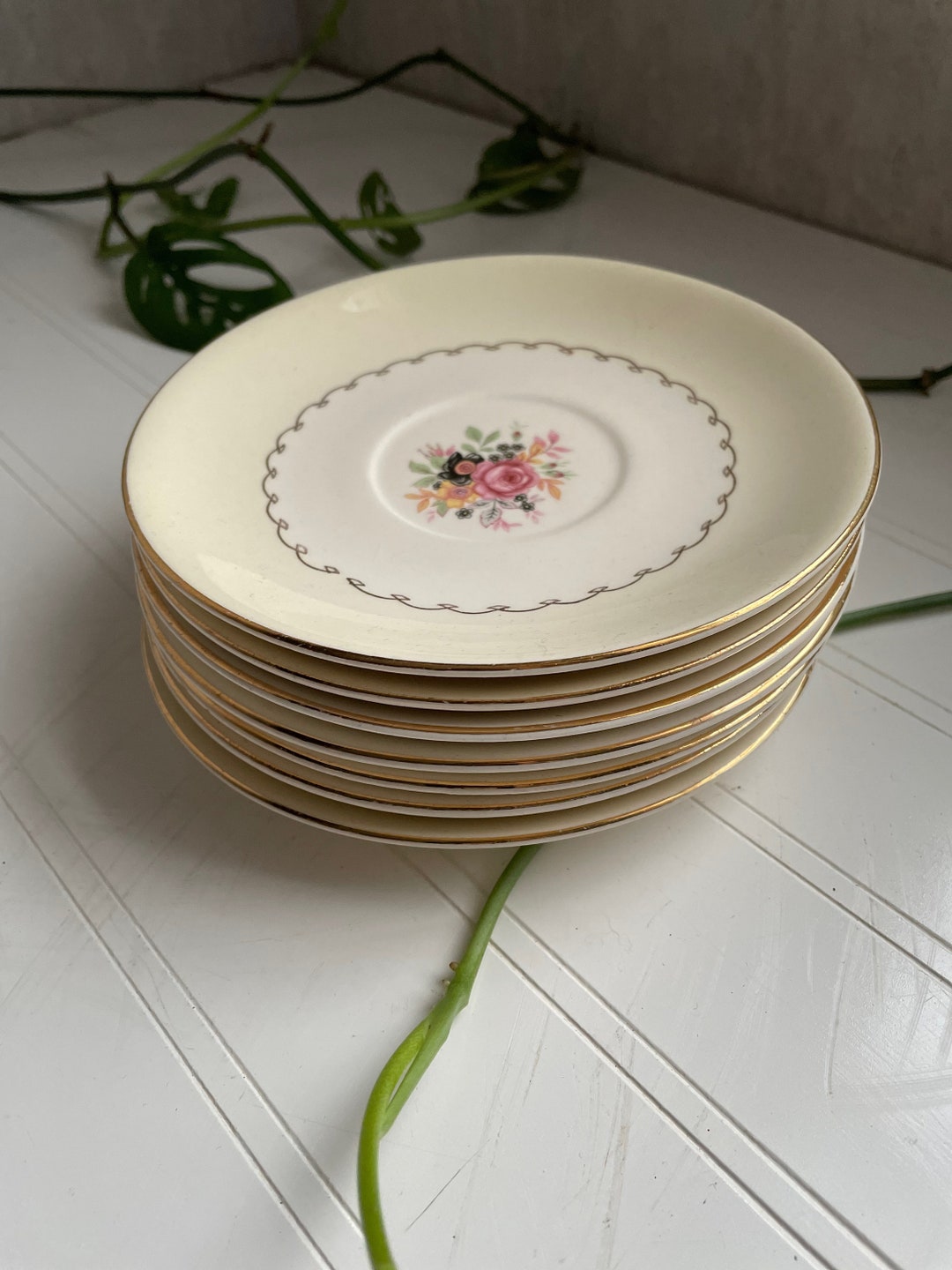 Set of 9 Paden City Pottery Plates - Etsy