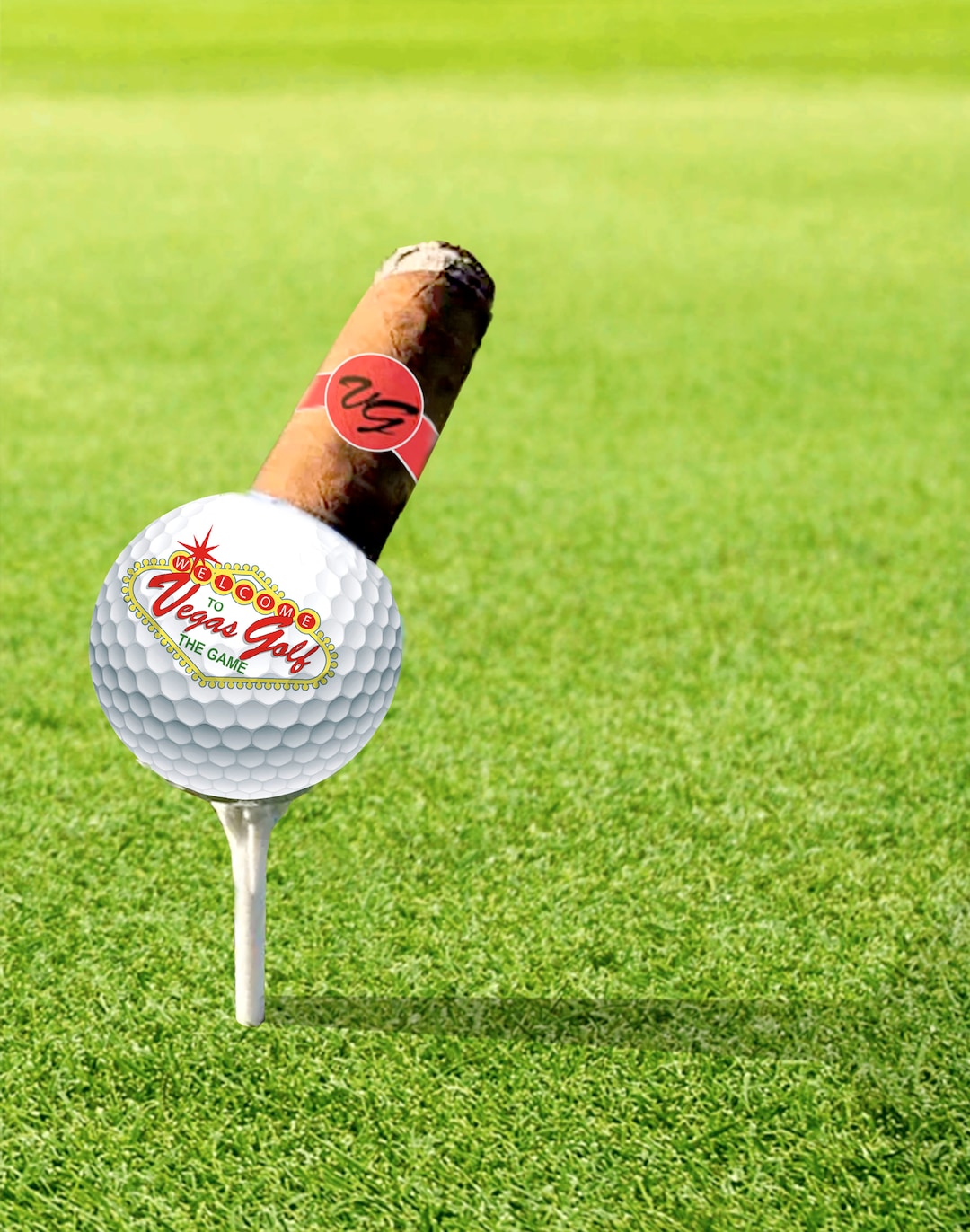 Golf Ball Cigar Holder-golf Stogie Cigar Holder - Etsy
