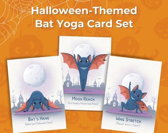 Ghost Yoga Poses for Kids | Halloween-themed Yoga Cards | Fun Printable ...