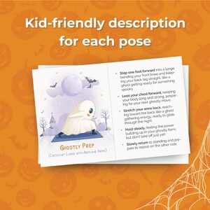 Ghost Yoga Poses for Kids | Halloween-themed Yoga Cards | Fun Printable ...