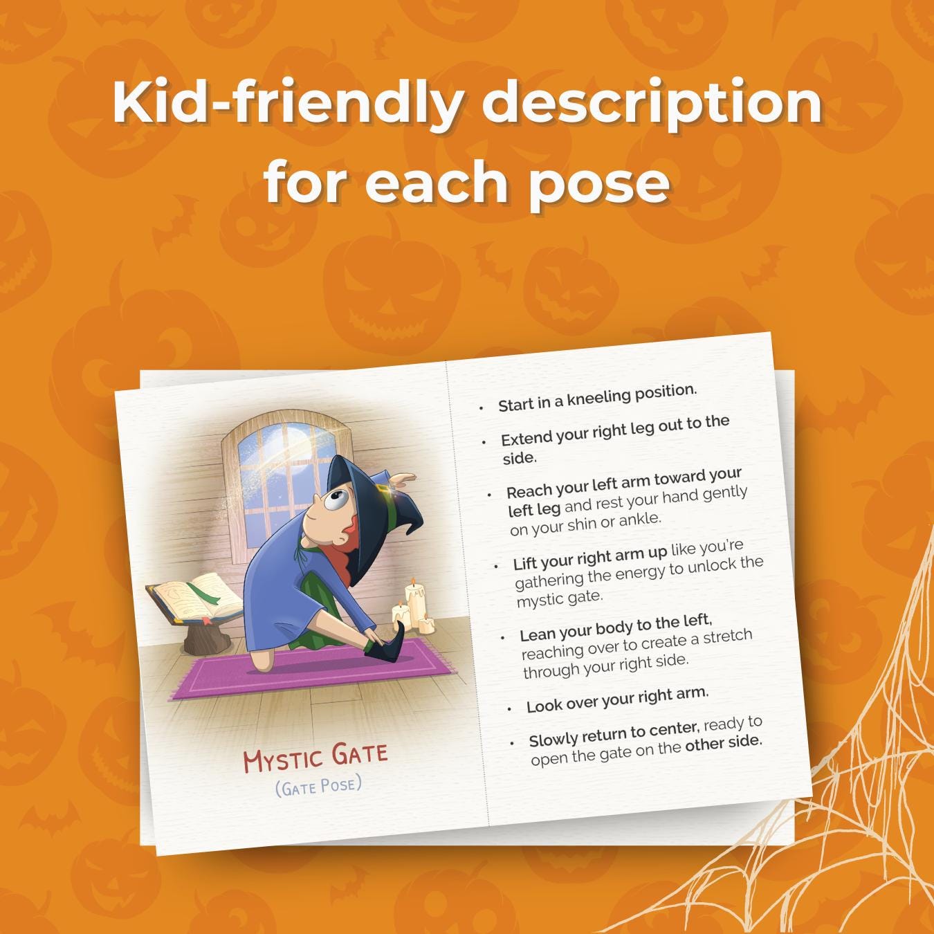 Magical Witch Yoga Cards for Kids | Halloween-themed Yoga Flow ...