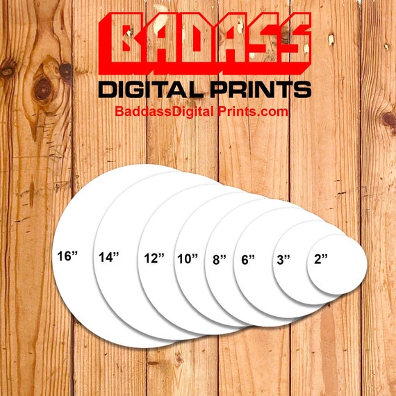 3 Pack 12 Circle Aluminum Sublimation Photography & Sign - Etsy