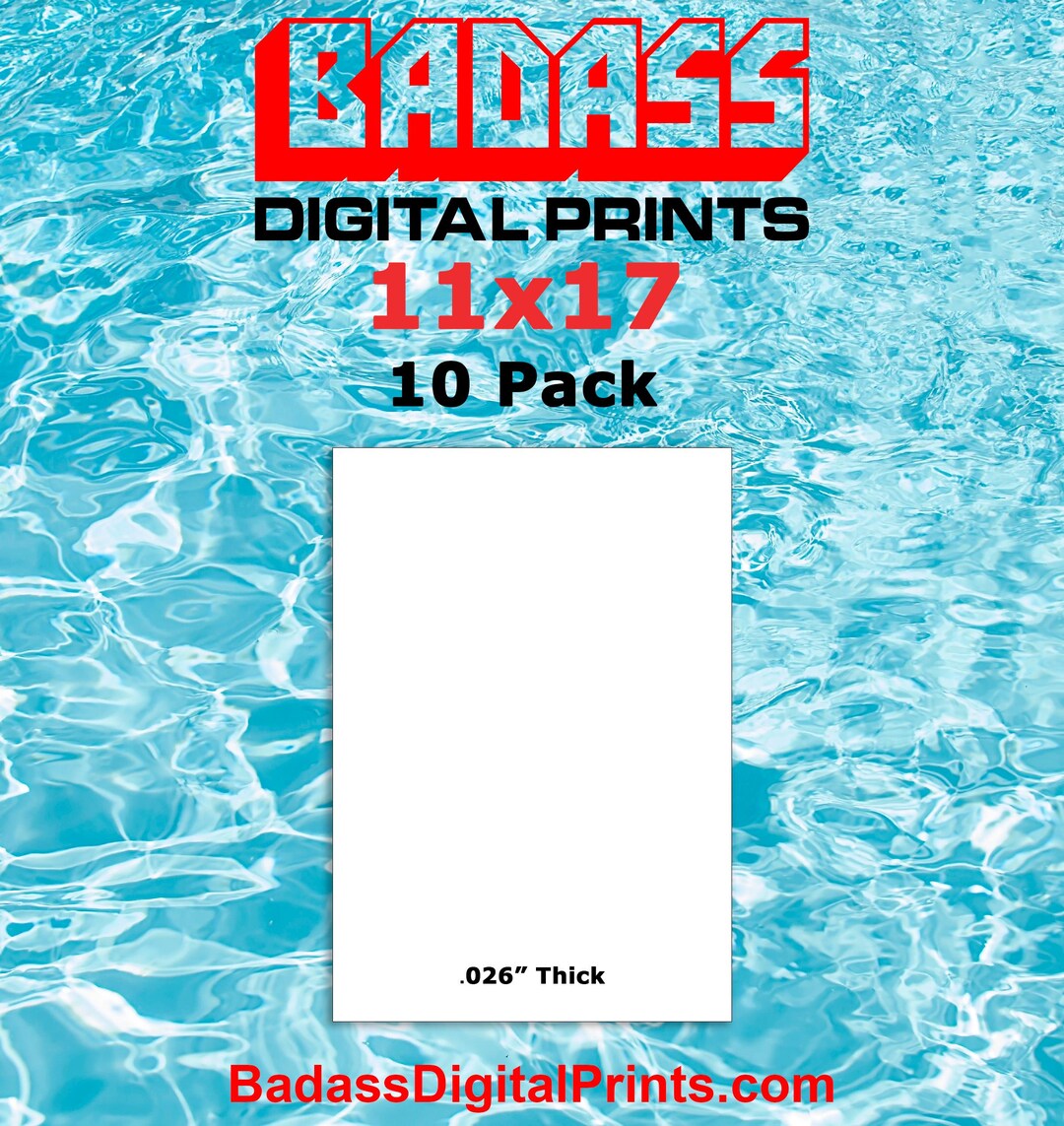 10 Pack 11"x17" Aluminum Sublimation Sign and Photo Blanks .026 Thick ...