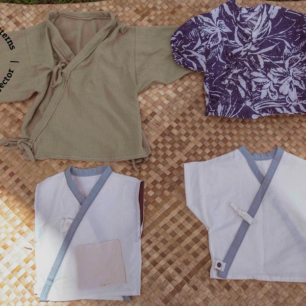 Japanese Tunic Pattern - Etsy