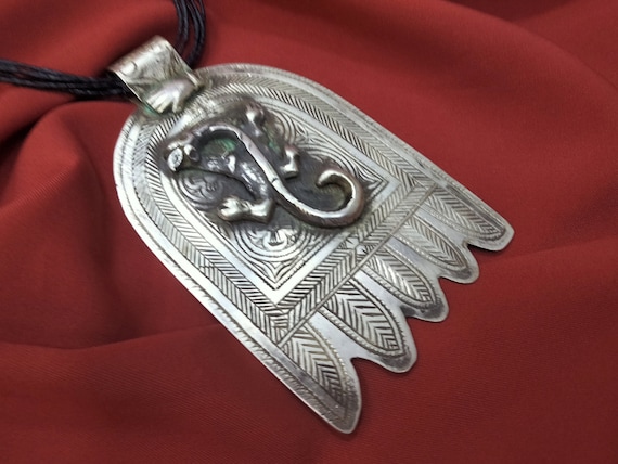Jewish - Rare Authentic Ancient Jewish Khamsa - Large… - Gem