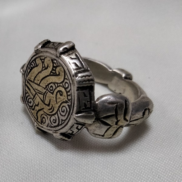 Gold Uzbek Ring - Etsy