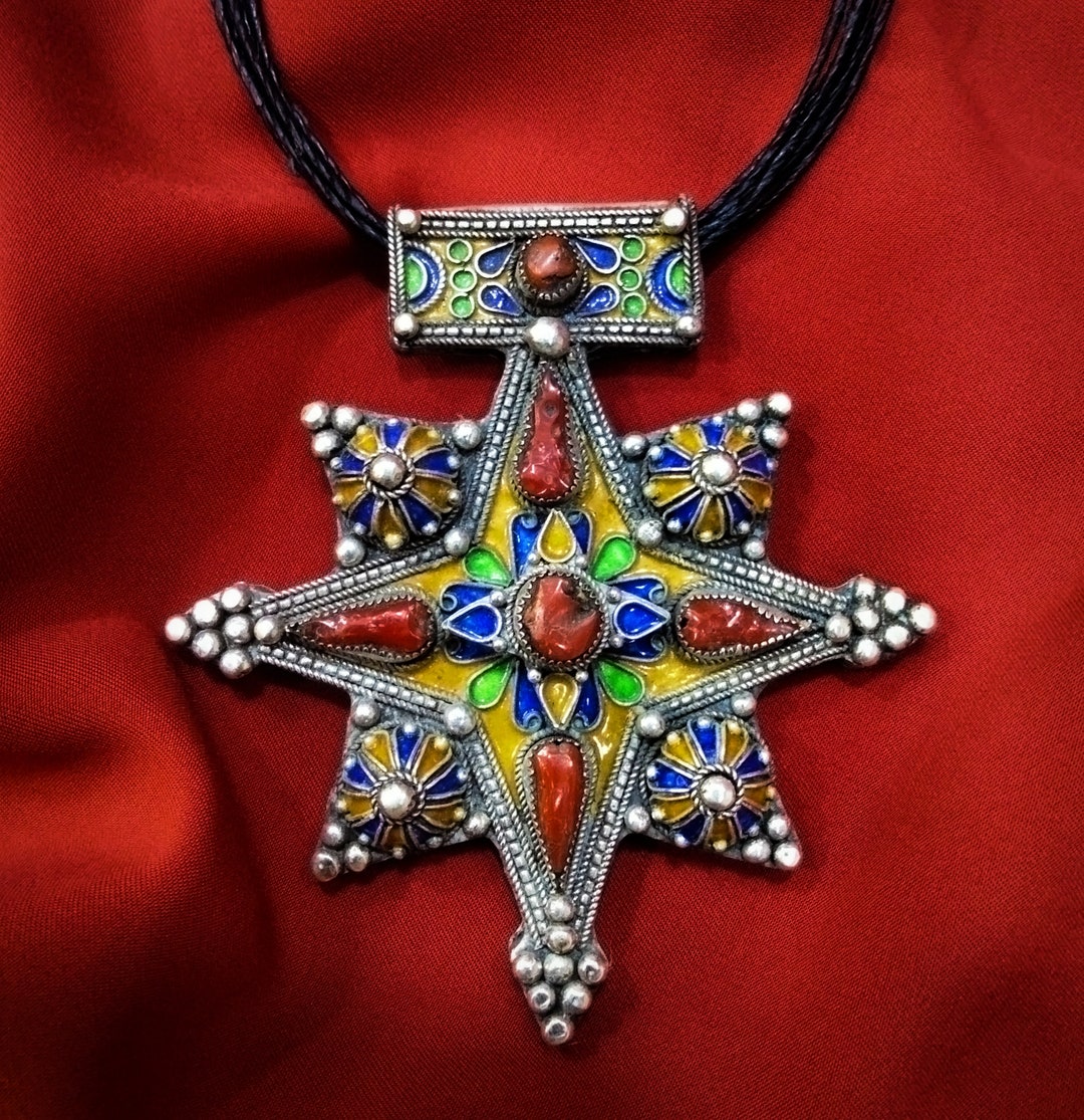 Mauritania Berber Boghdad, Berber Cross, Berber Talisman, Berber Amulet ...