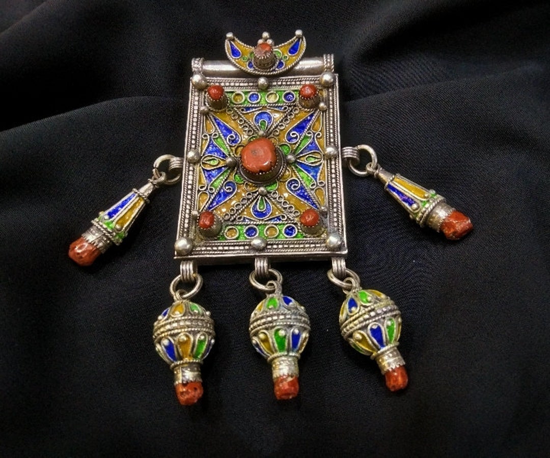 Kabyle Large Old Algerian Talisman, Great Kabyle Region / Kabyle ...