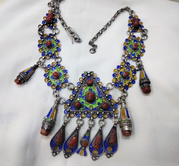 Kabyle - Ancient necklace from Algeria, from the grea… - Gem