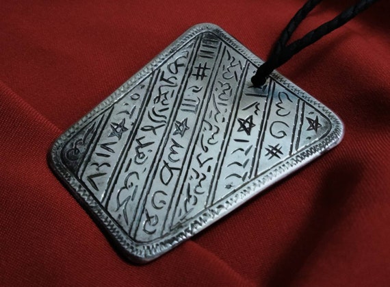 Maroc - Judaïsme - l'amulette de la plaque magique "j… - Gem