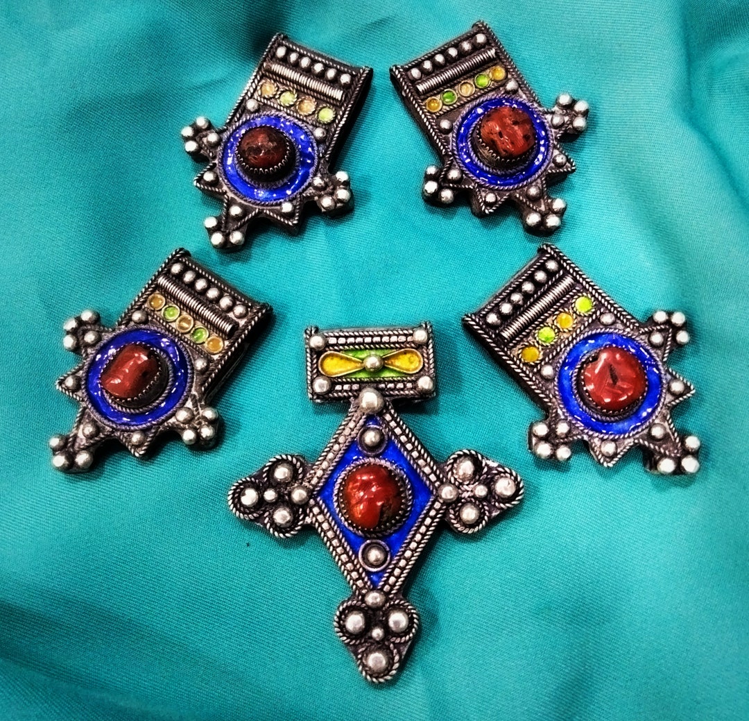 Mauritania Berber Bogdad, Berber Cross, Berber Talisman, Berber Amulet ...