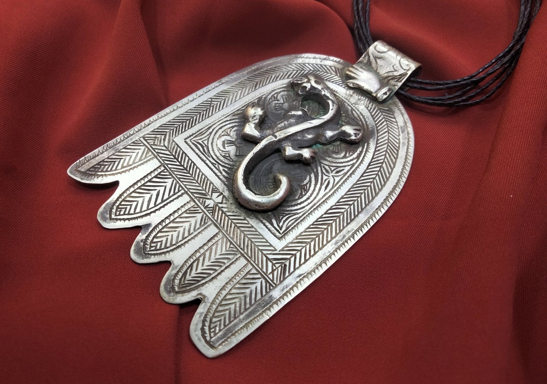 Jewish Rare Authentic Ancient Jewish Khamsa Large Hamsa Hand of Fatma ...