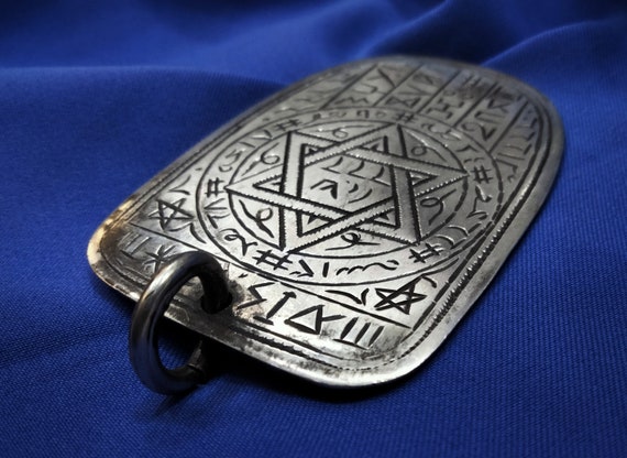 Maroc - Judaïsme - l'amulette de la plaque magique "j… - Gem