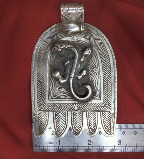 Jewish - Rare Authentic Ancient Jewish Khamsa - Large… - Gem
