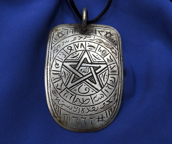 Maroc - Judaïsme - l'amulette de la plaque magique "j… - Gem