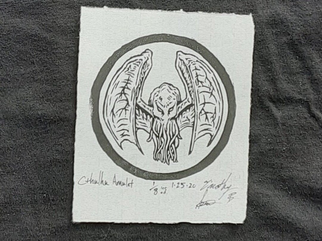Cthulhu Amulet - Etsy