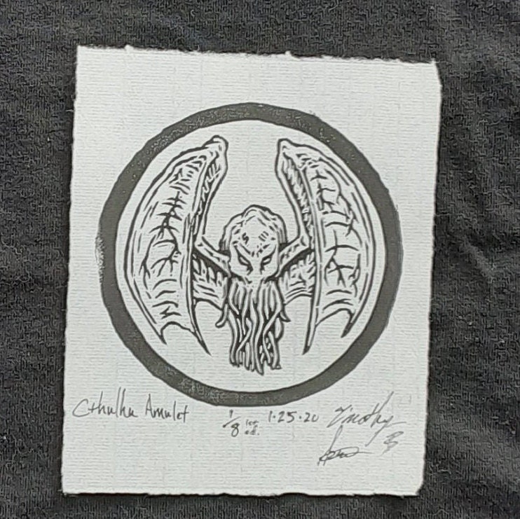 Cthulhu Amulet | Etsy