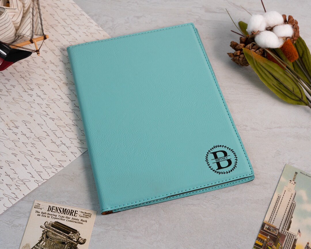 Custom Leather Portfolio, Personalized Leather Portfolio, Portfolio ...