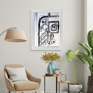 Social Distance NYC Digital Wall Art PDF Resizable A3 A4 A5 Instant ...