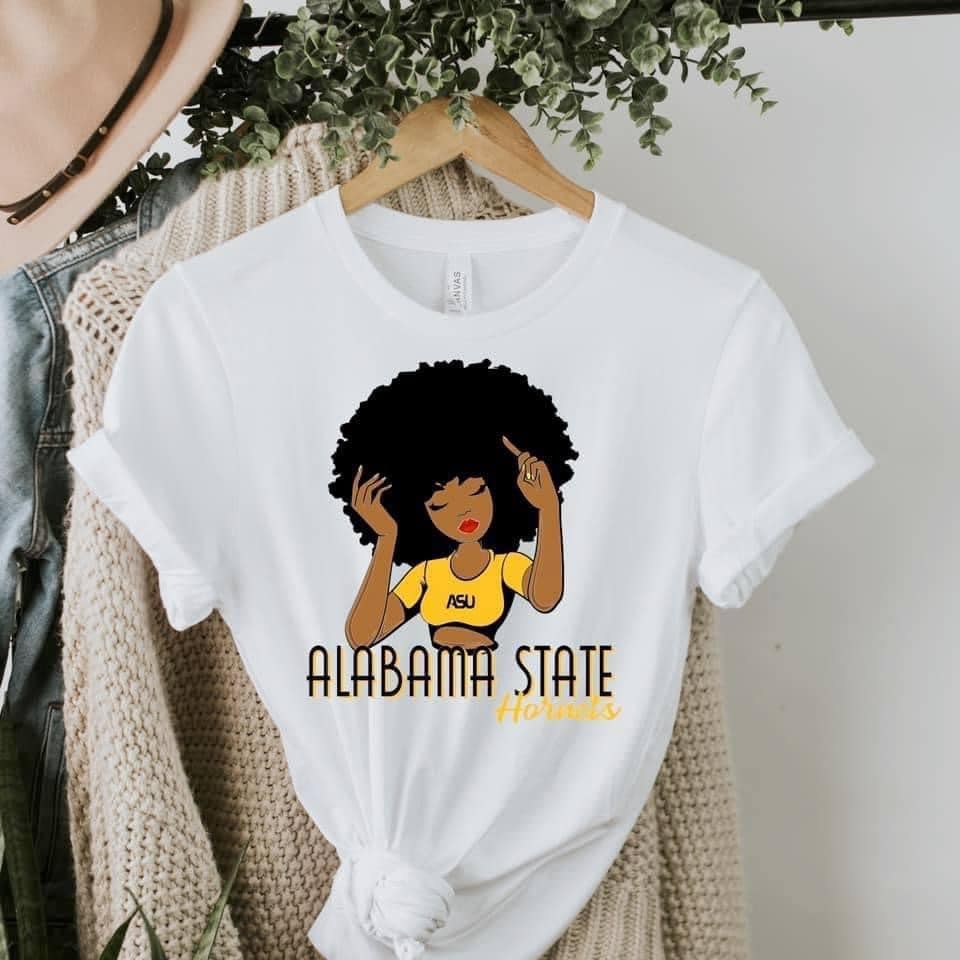 Alabama State University T-shirt - Etsy